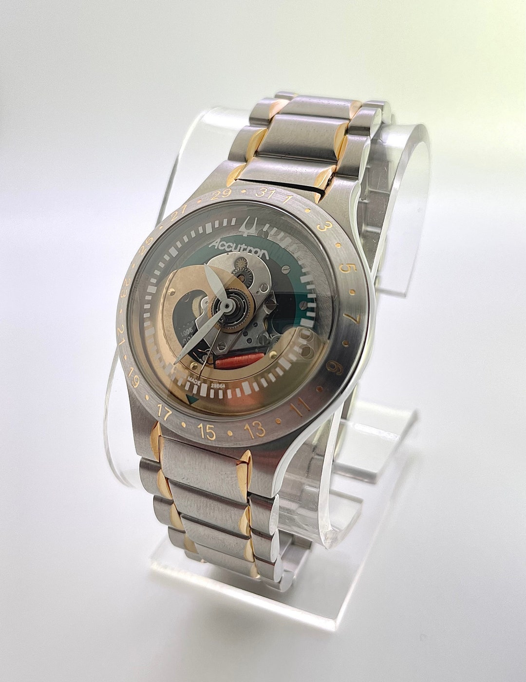 Bulova Accutron Spaceview 21 Kinetic 26B64 Men Watch - Etsy