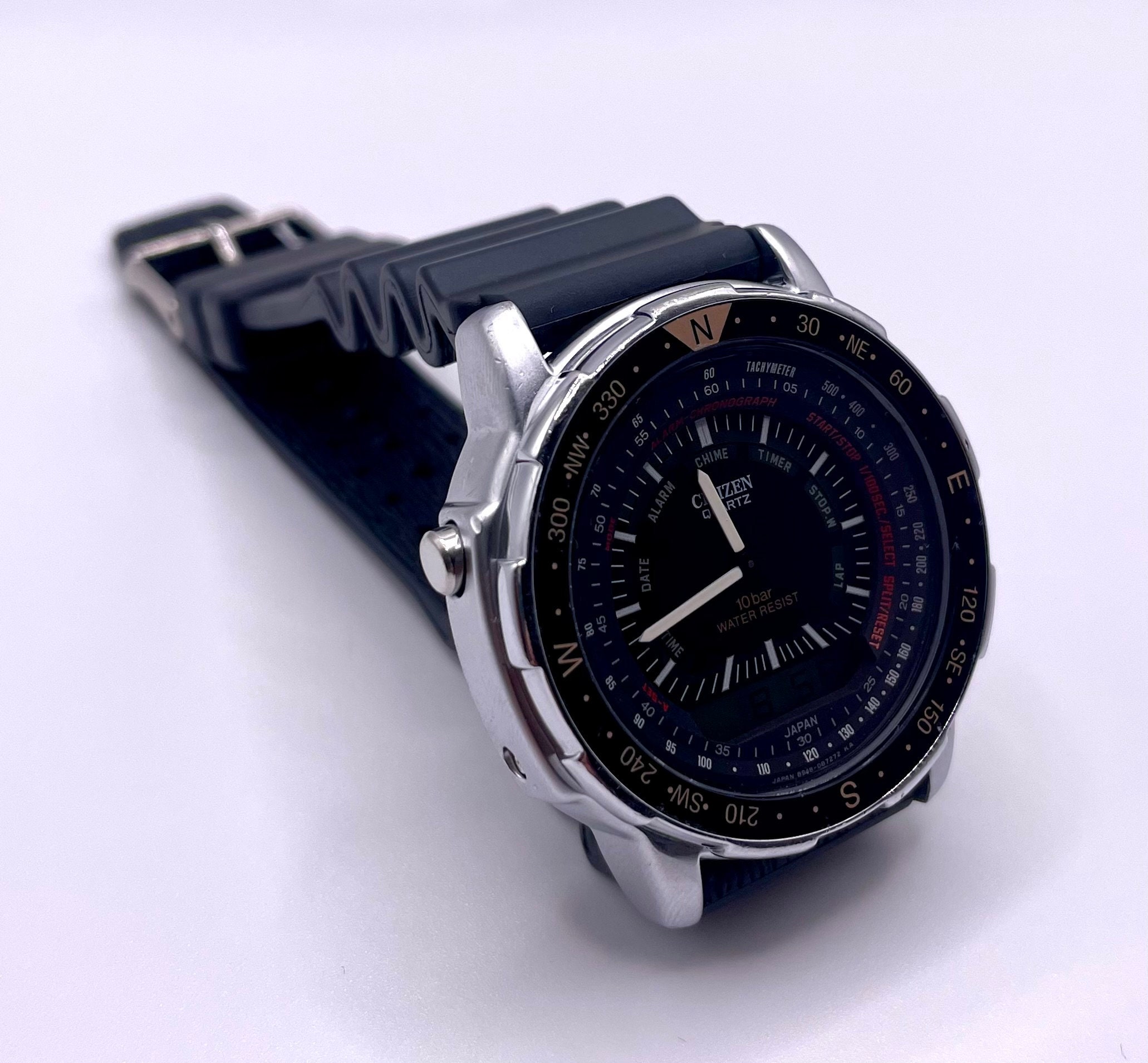 Citizen 8948-088336 Men's Quartz Ana/digi Sport Wrist Watch - Etsy