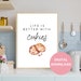 Life is Better With Cookies, Wall Decor, Baking Quotes, Cooking Quotes ...