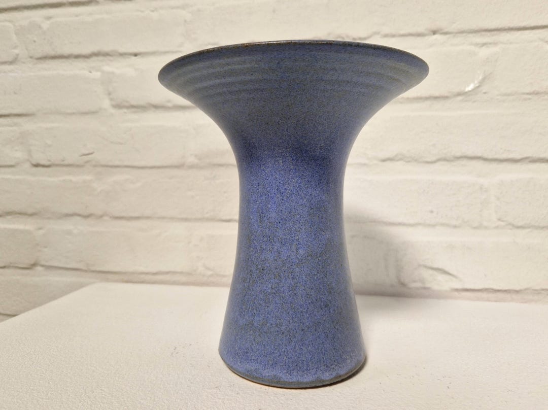 Blue Ciro Vintage Dutch Vase, Modernist - Etsy