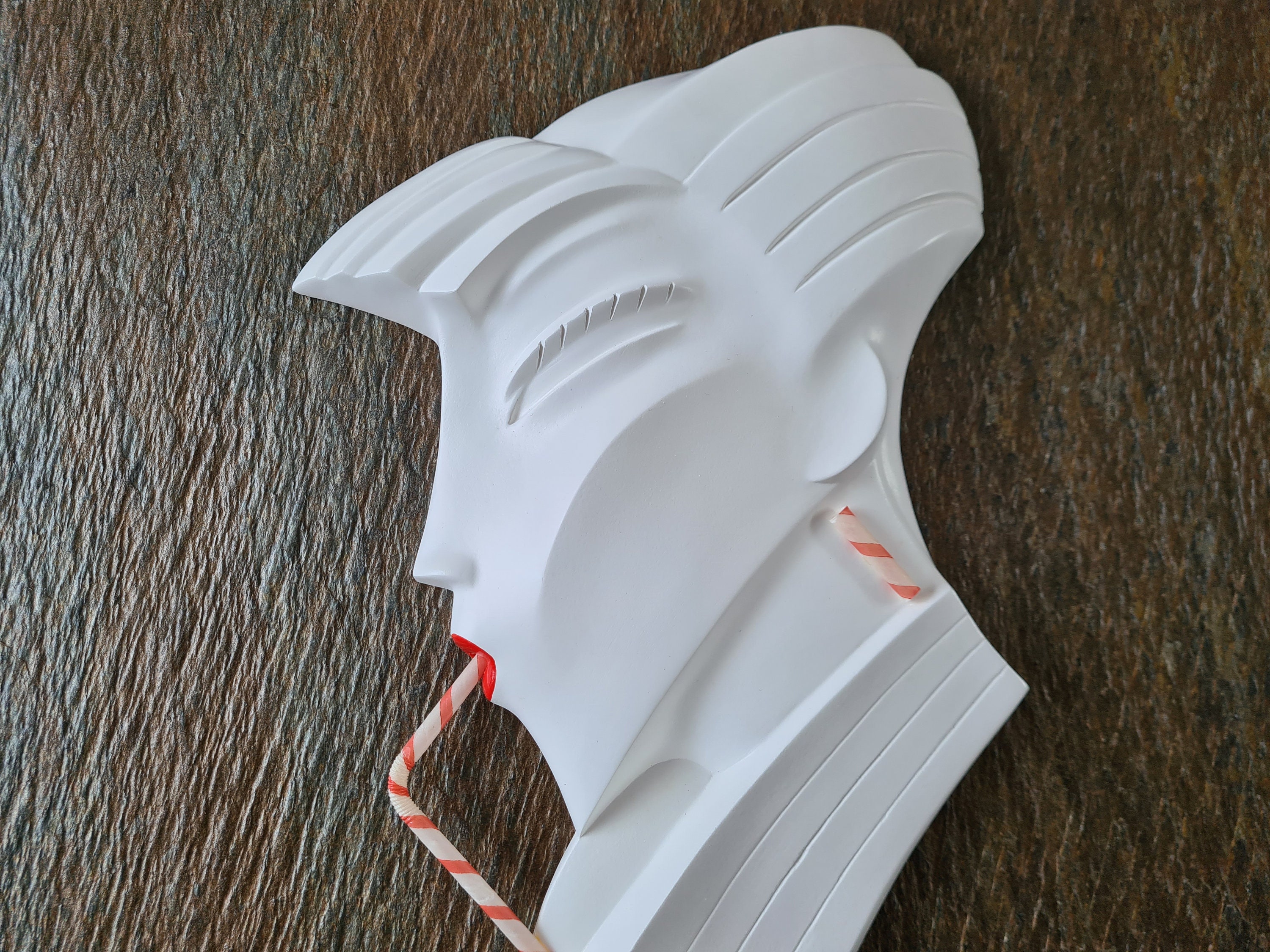 Lindsey B. balkweill Plaster Wall Mask marguerita - Etsy