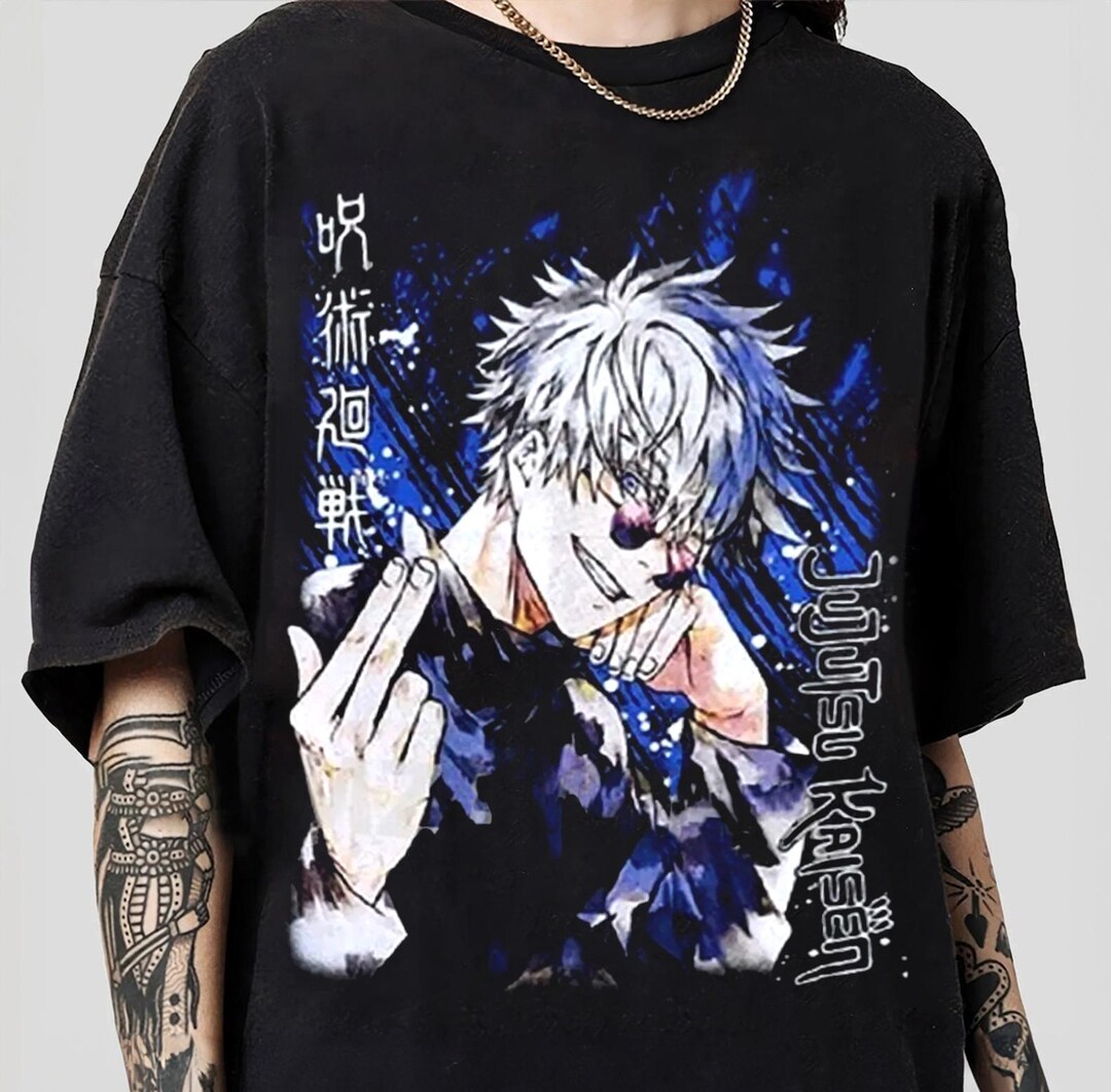 Vintage Satoru Gojo Art Shirt, Satoru Jujutsu Anime Shirt, Gojo Satoru ...