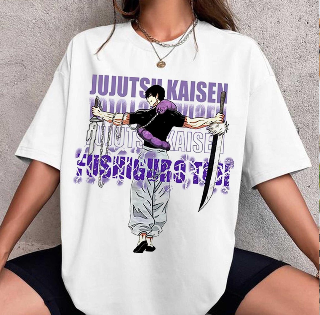 Vintage Fushiguro Toji Shirt, Toji Fushiguro Anime Shirt, Toji ...