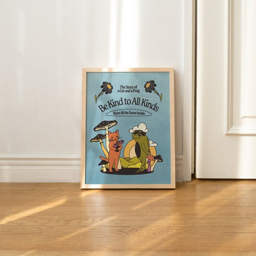 Retro Quote Digital Art Print Printable Wall Art - Etsy