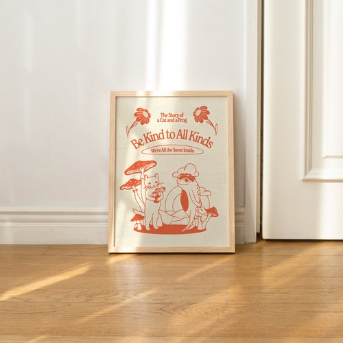 Retro Quote Digital Art Print Printable Wall Art - Etsy