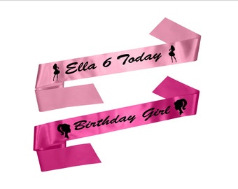 Barbie Sash - Etsy UK