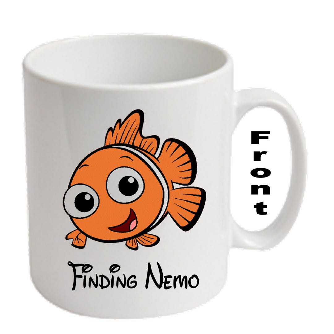 Personalised Nemo ~ FINDING NEMO Printed Mugs ~ Any Name Age Message - Etsy