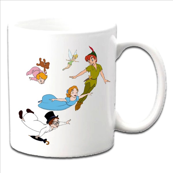 Peter Pan Mug - Etsy