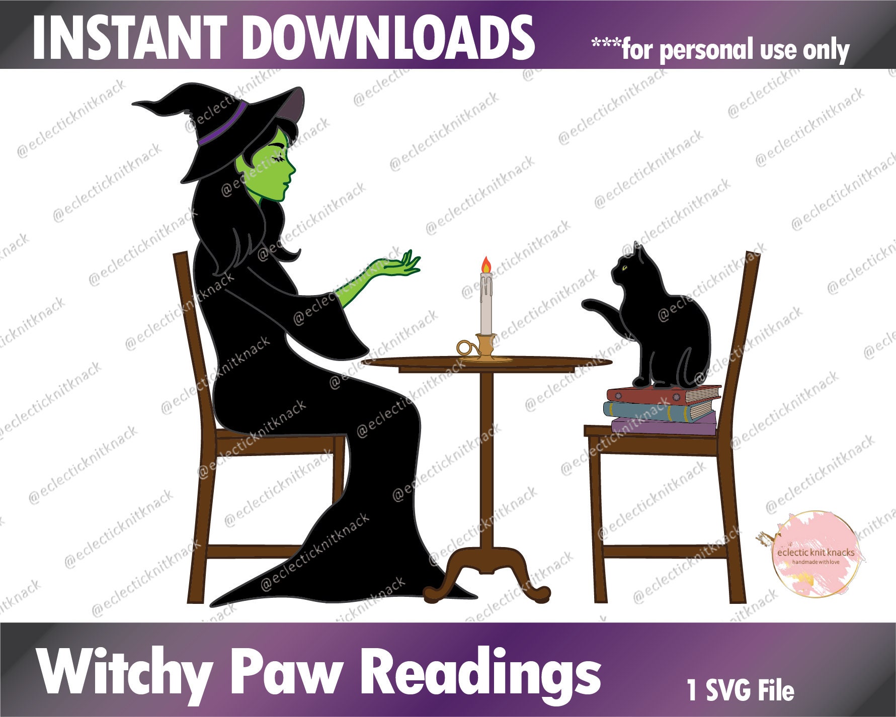 Witch Paw Readings SVG Instant Download personal Use ONLY - Etsy