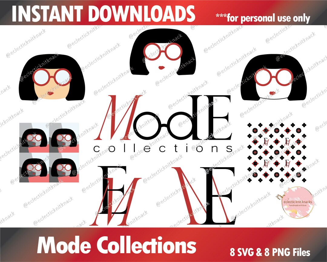 Mode Collections Bundle SVG PNG Instant Download personal Use ONLY - Etsy