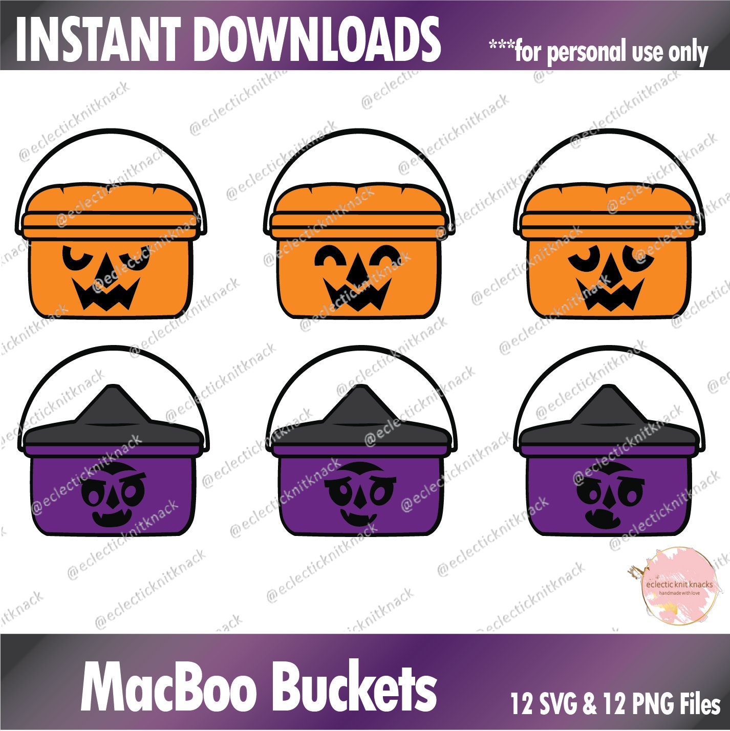 Macboo Buckets | SVG PNG | Instant Download ***personal Use ONLY*** - Etsy