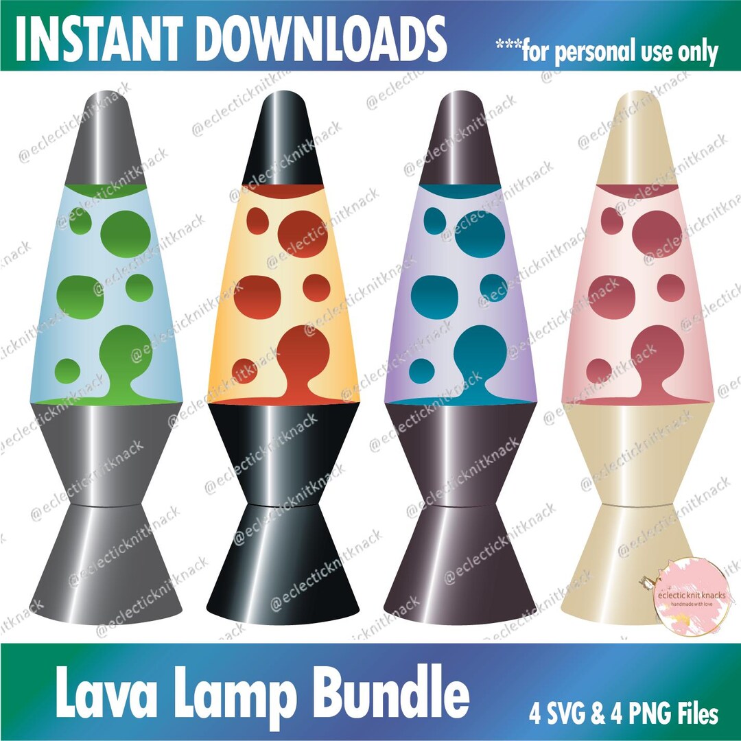 Lava Lamp Bundle | SVG PNG | Instant Download ***personal Use ONLY ...