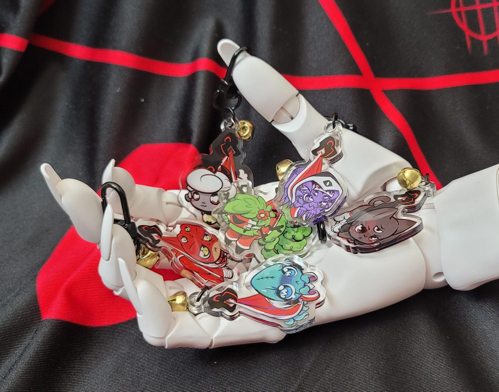 Cult of the Lamb Heket 1in Acrylic Hanging Charm - Etsy