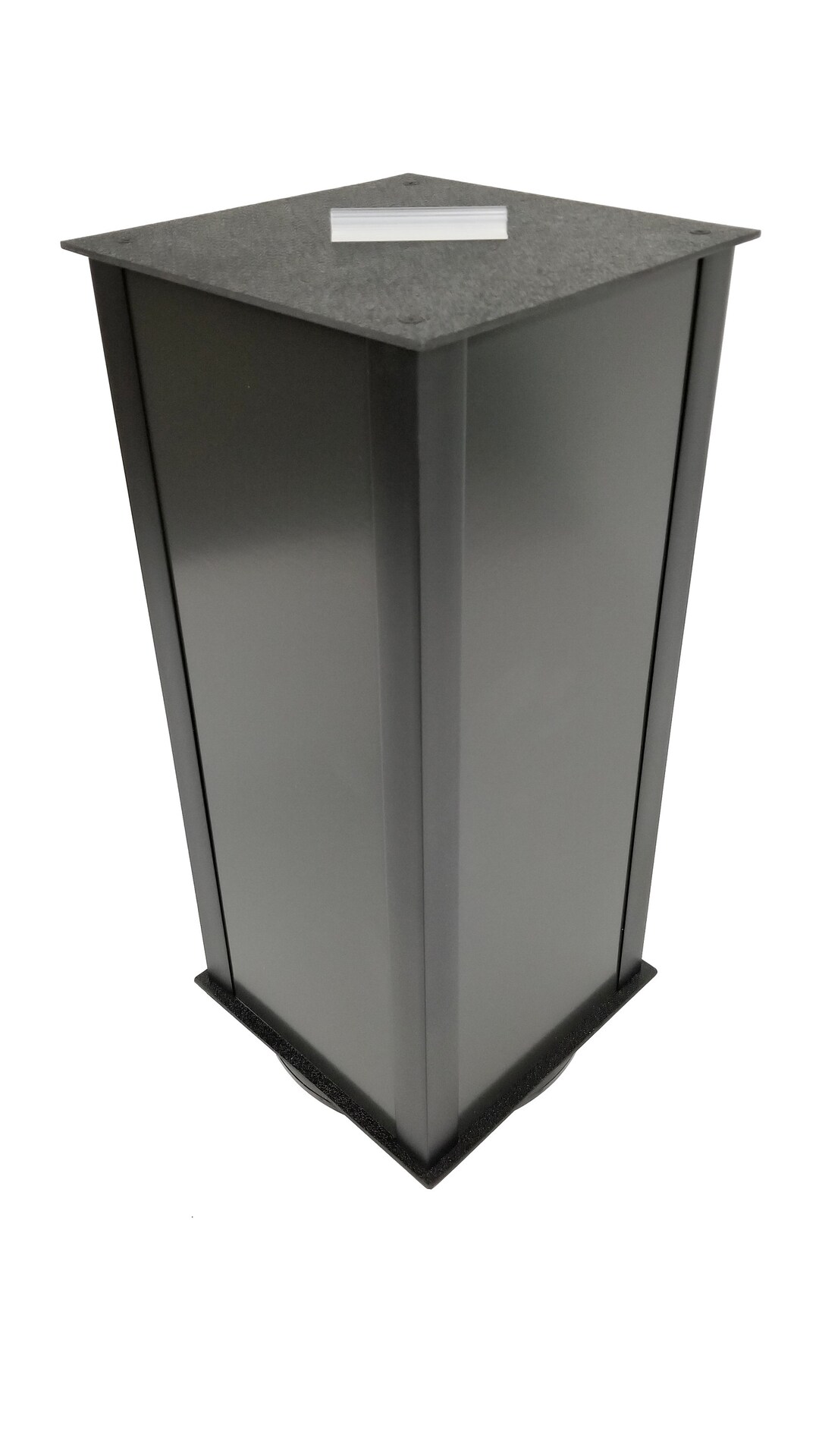 Metal All Black 4-sided Revolving Countertop Display for Magnets (19 X ...