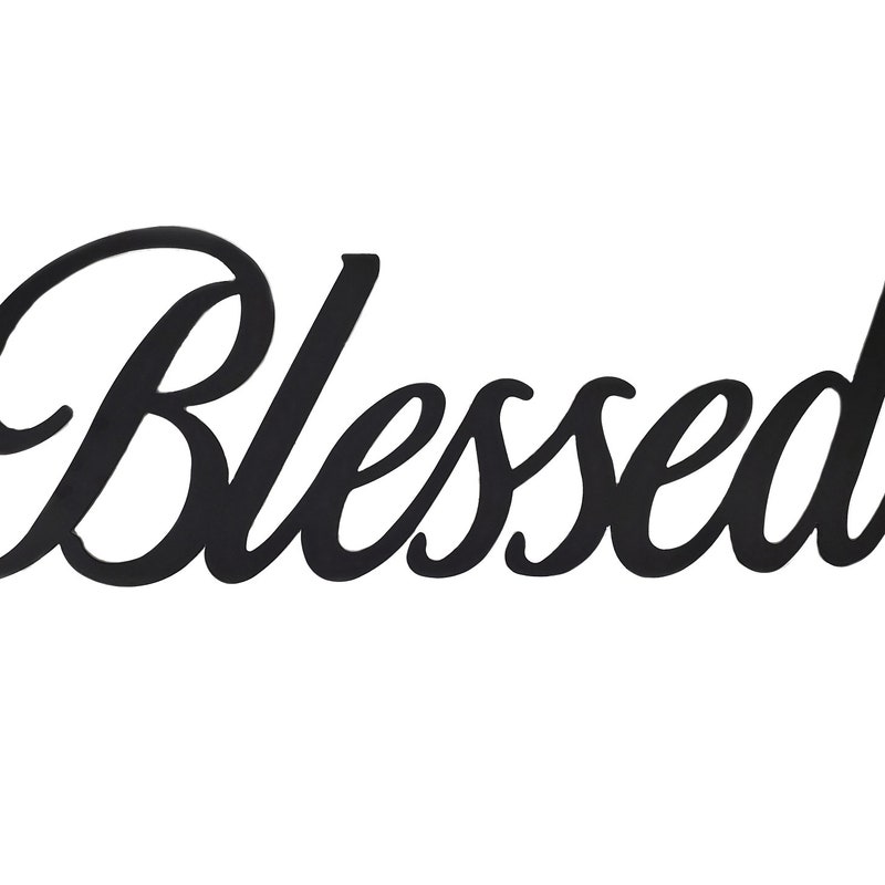 Blessed Sign - Etsy
