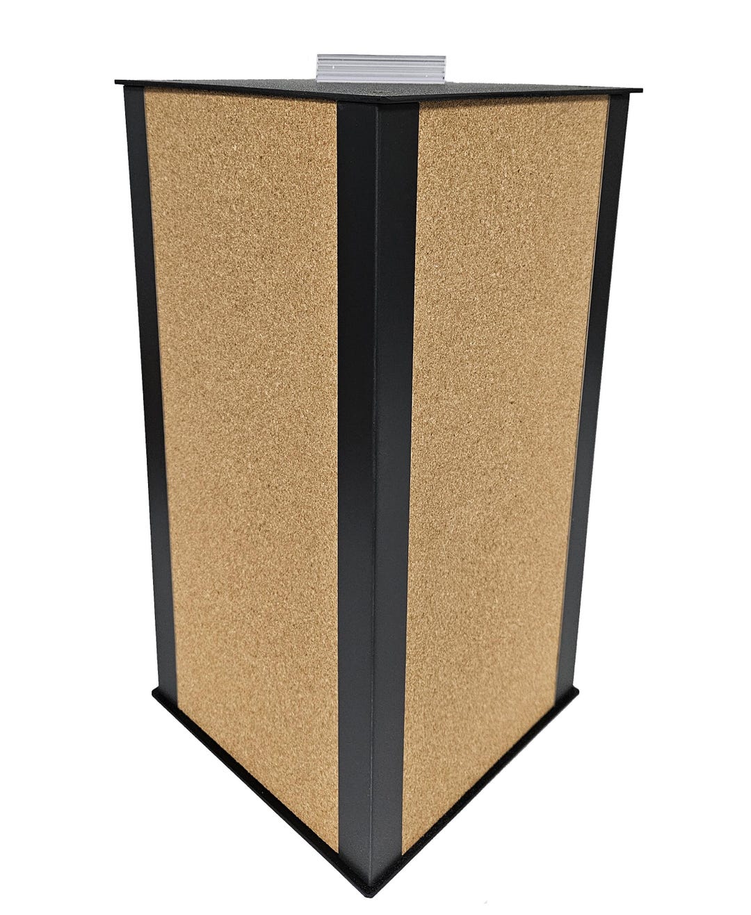 4-sided Revolving Cork Board Countertop Display, (17 1/2 X 8 1/2 Inches ...