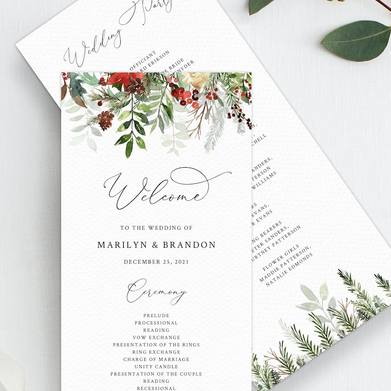 Wedding Programs - Etsy