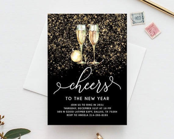 Nye Invitation Template