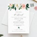 Virtual Wedding Ceremony Invitation Template, Printable Virtual Wedding ...