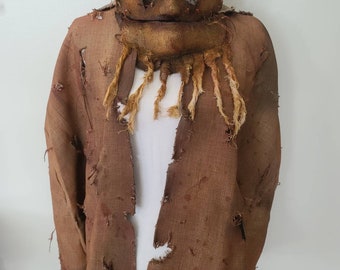 Burlap Horror Mask - Etsy