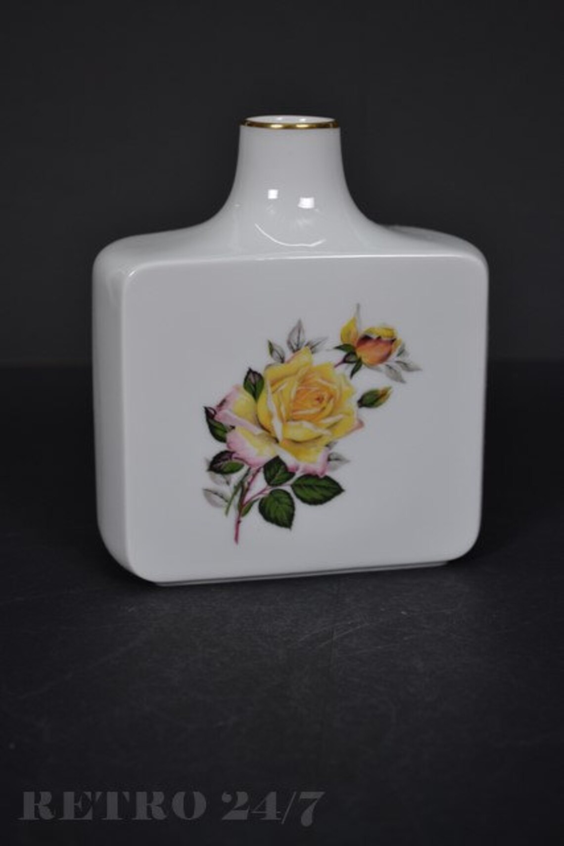 Furstenberg West-germany Vase Decor Roses - Etsy