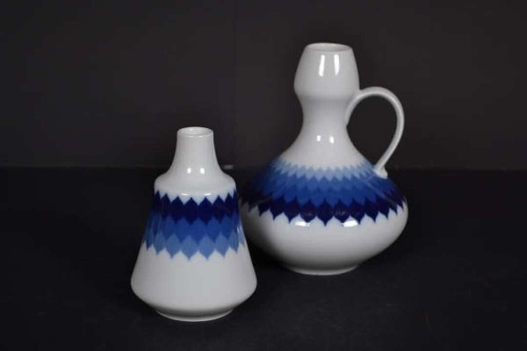 Set of 2 Furstenberg West-germany Vases - Etsy