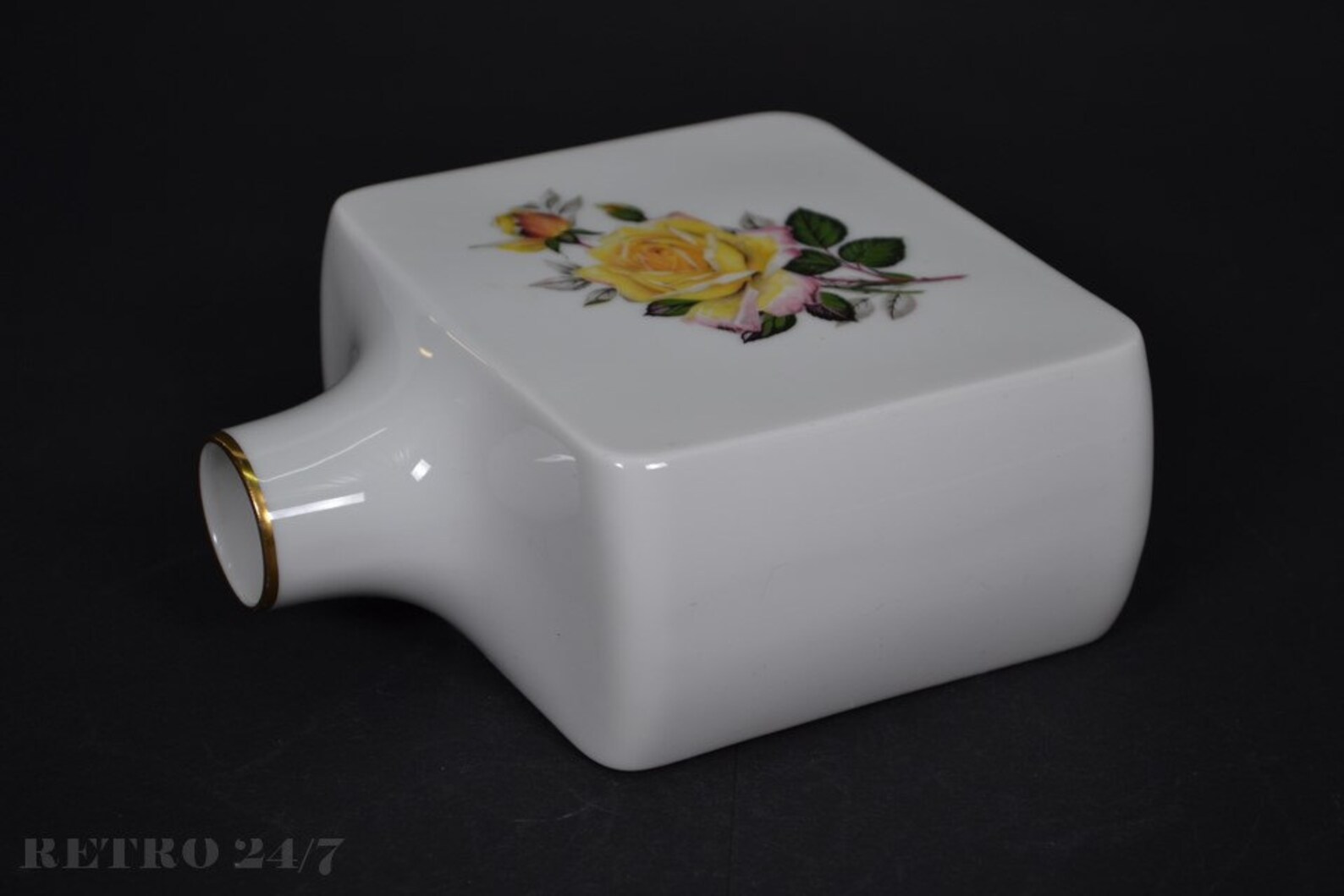 Furstenberg West-germany Vase Decor Roses - Etsy