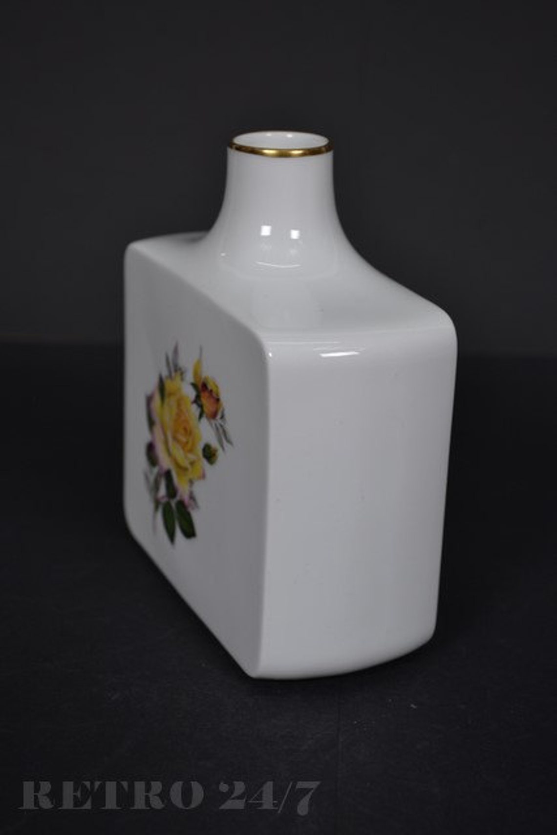 Furstenberg West-germany Vase Decor Roses - Etsy