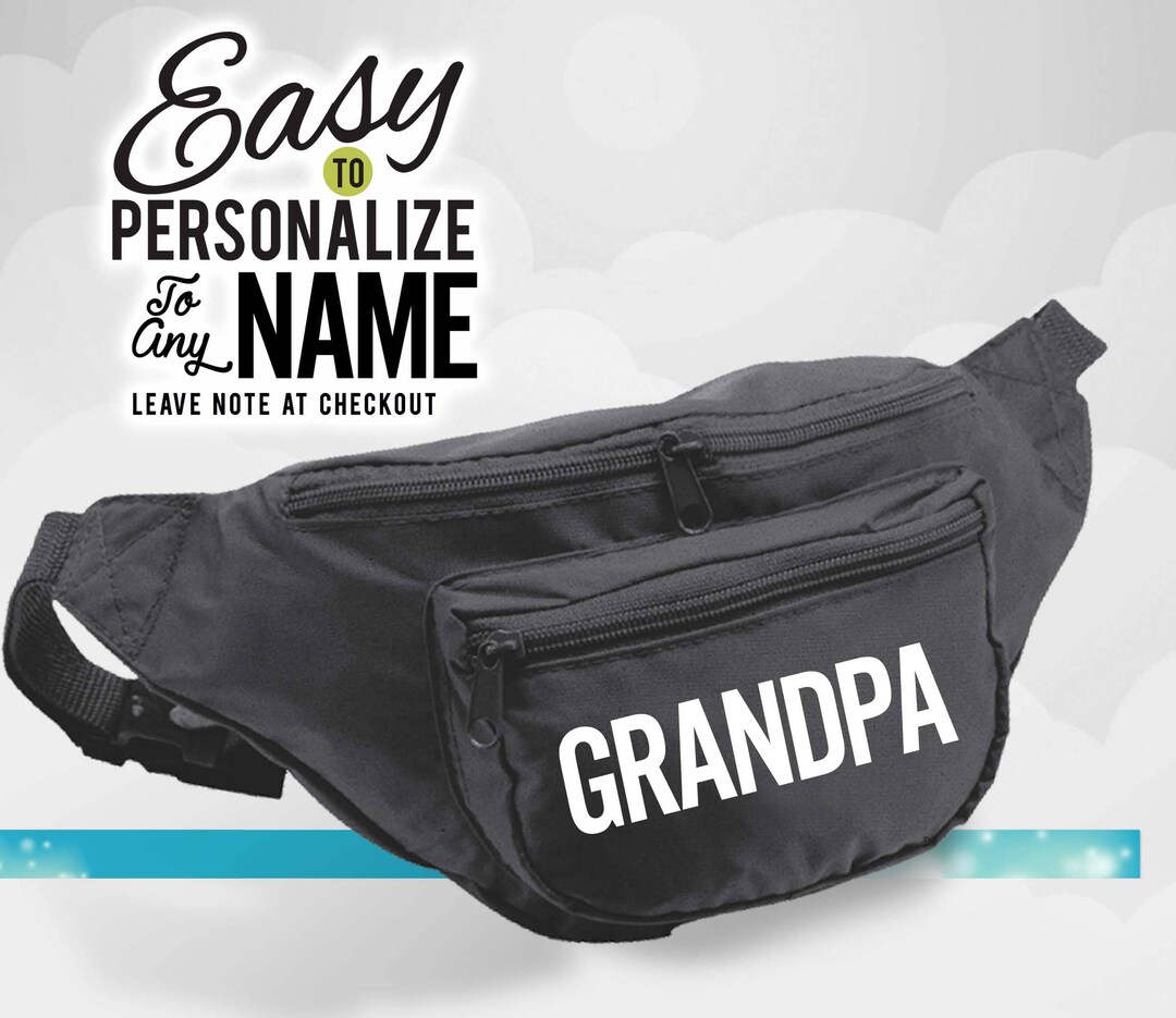 Grandpa Fanny Packs Grandpa Gift Family Neon Fanny Pack - Etsy