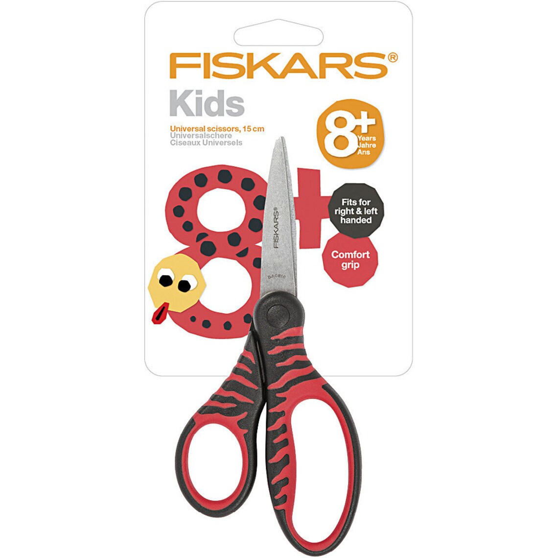 FISKARS Children's Scissors Red Black - for Right and Left-handers - Etsy