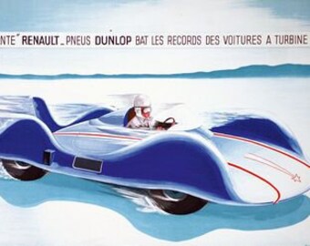 Land Speed Record Print - Etsy