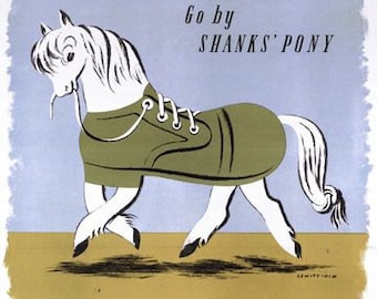 Pony Poster - Etsy UK