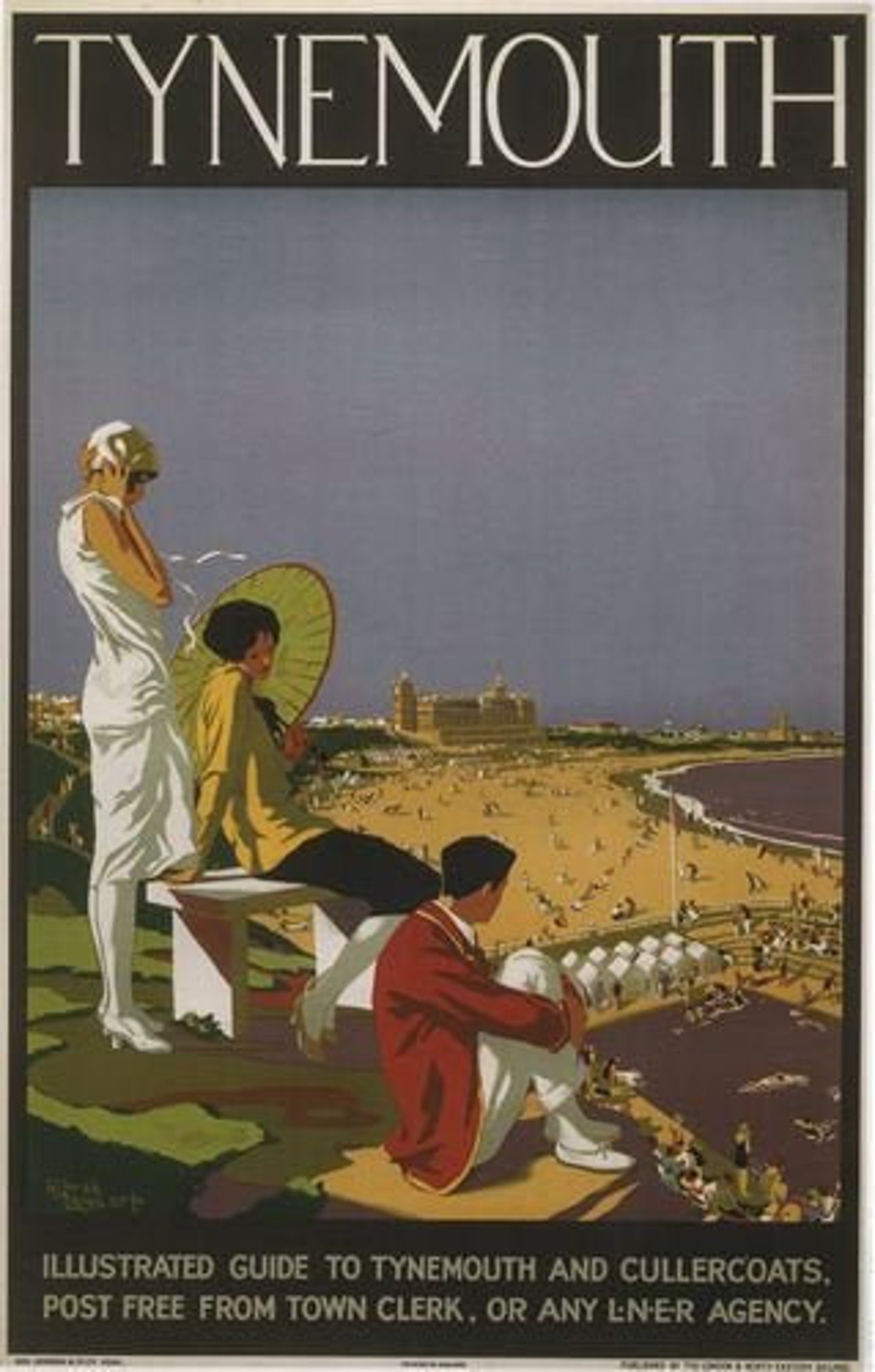 Vintage LNER Tynemouth Northumberland Railway Poster A3/A2/A1 Print ...
