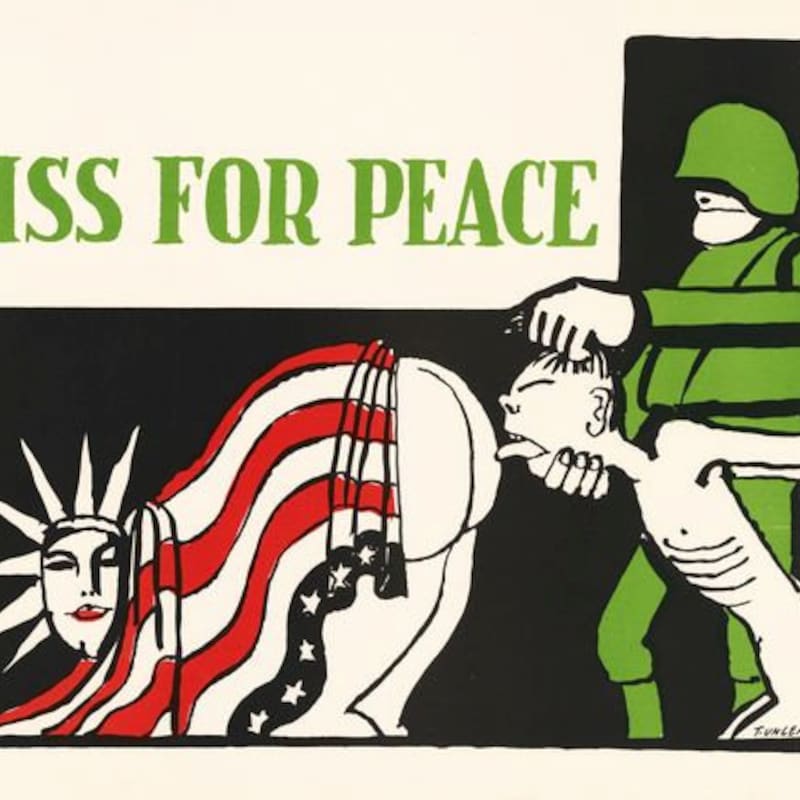 Vietnam Anti War Poster - Etsy UK