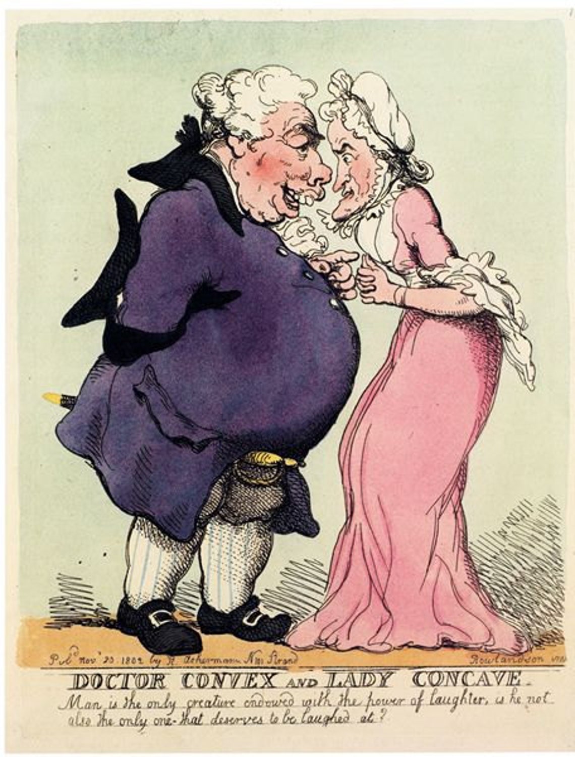 Vintage 18th Century British Political Satire Cartoon | Etsy