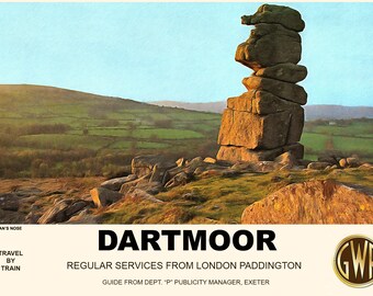 Digital Prints Art & Collectibles Prints Col Mudge Tower Dartmoor ...