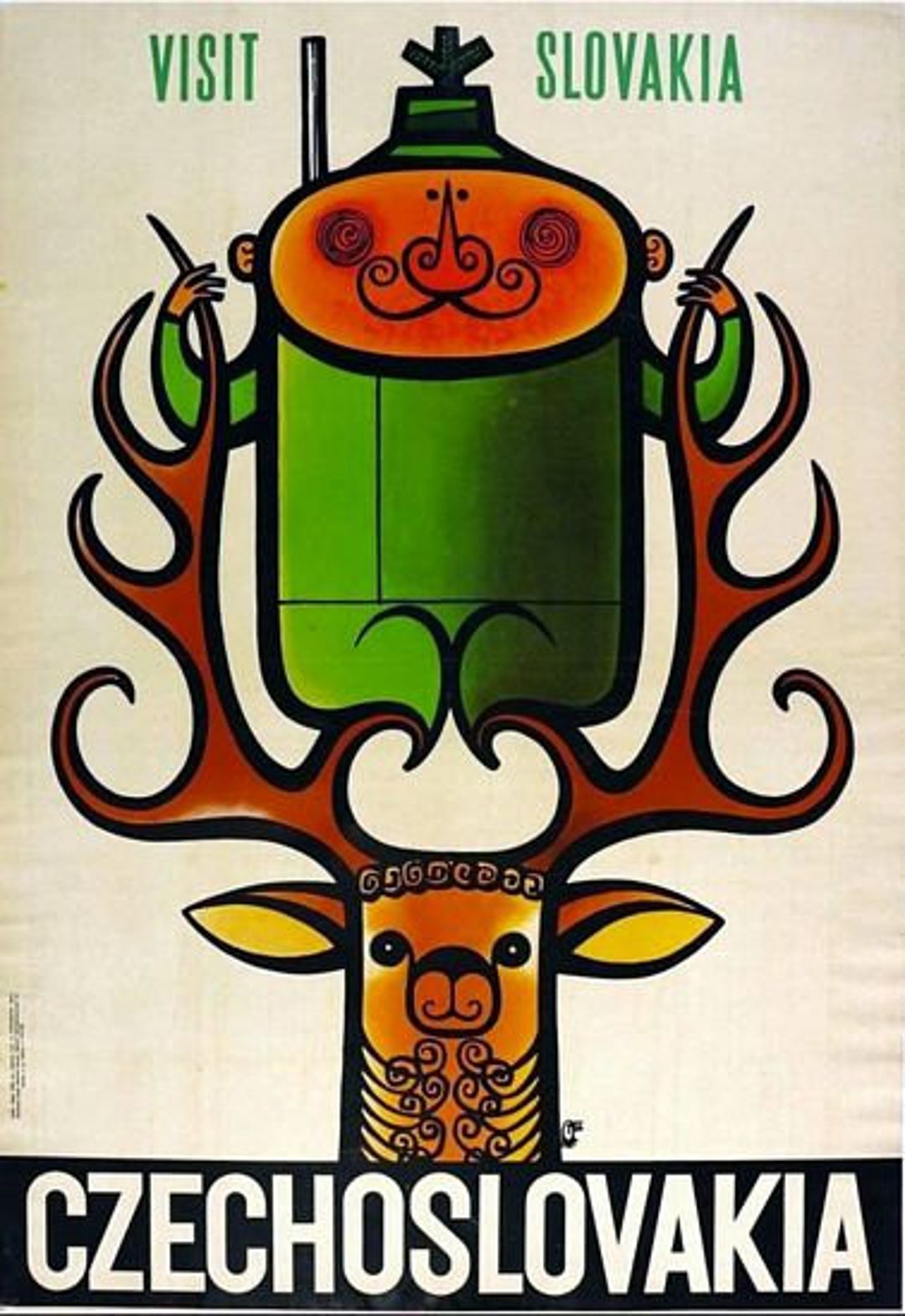 Vintage Slovakia Tourism Poster A3 Print - Etsy