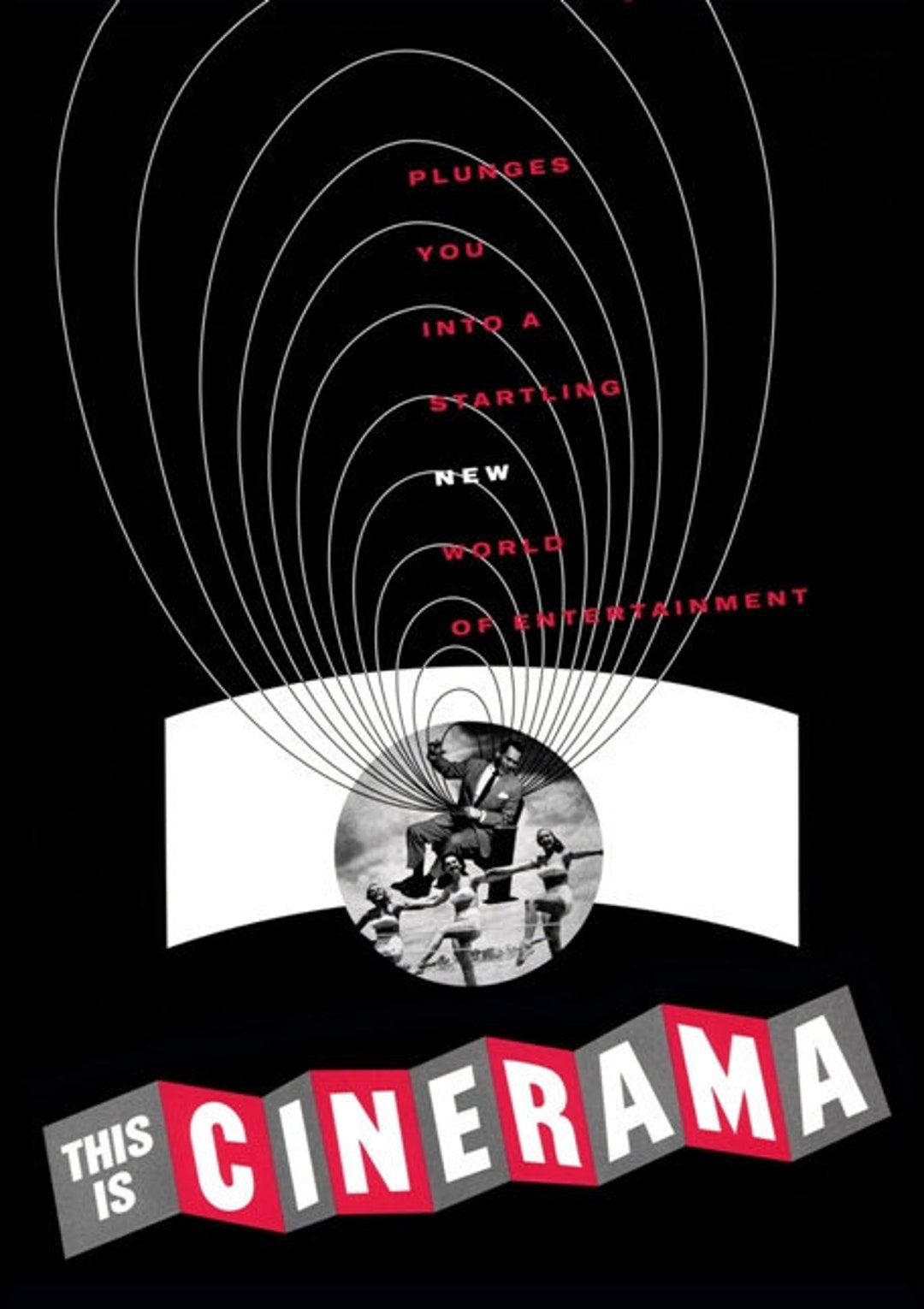 Rare 1950's Movie Poster for This is Cinerama A3 Poster Reprint - Etsy