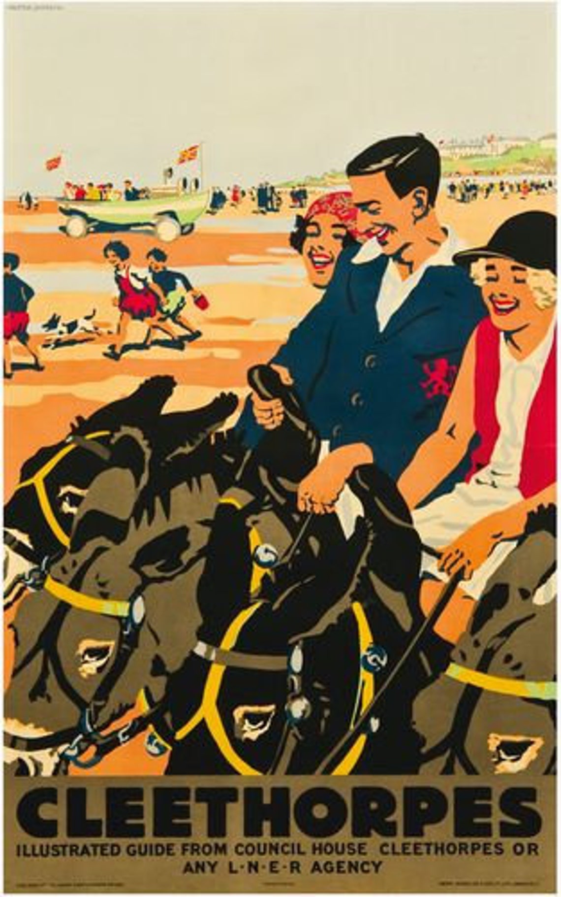 Vintage Cleethorpes LNER Railway Poster A3/A2/A1 Print - Etsy UK