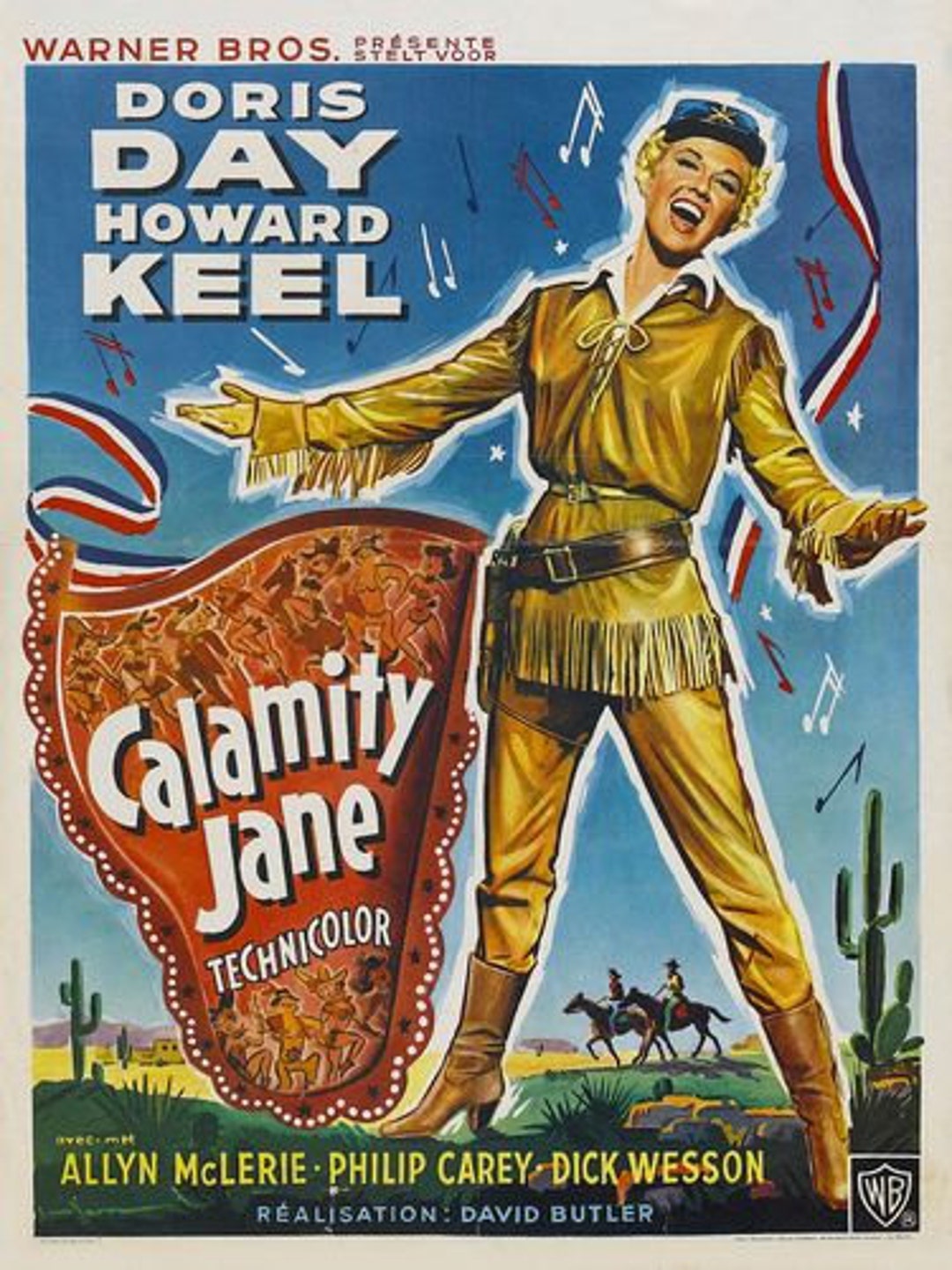 Calamity Jane Movie Poster A3/A2/A1 Print - Etsy UK