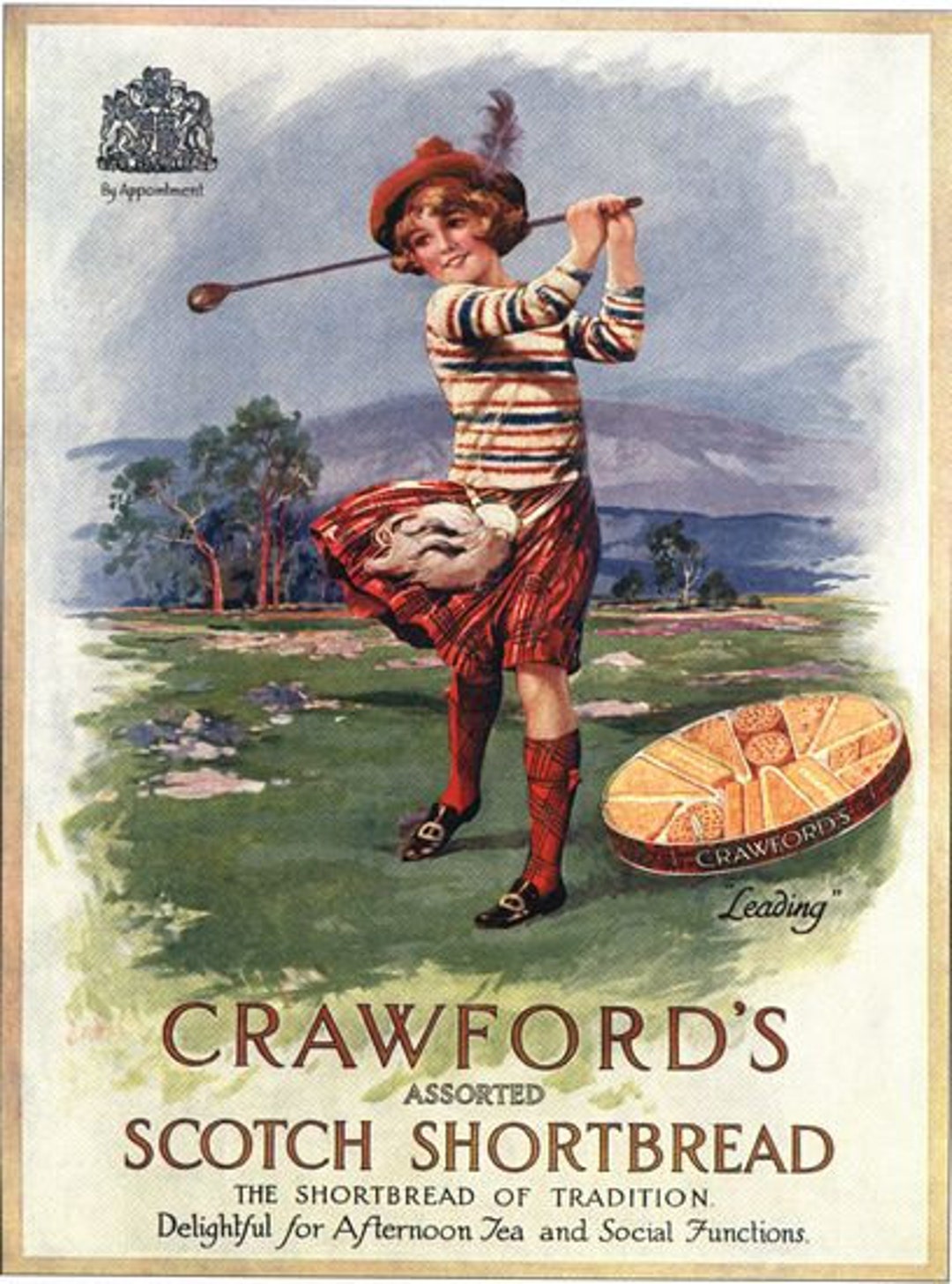 Vintage Crawfords Shortbread Advertisement Poster A3/A2/A1 Print - Etsy