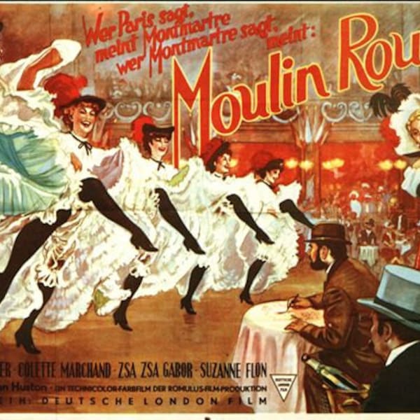 Moulin Rouge Art - Etsy UK