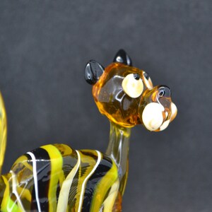 Glass Tabletop Tiger - Handcrafted Glass Tiger - Collectible Tiger ...