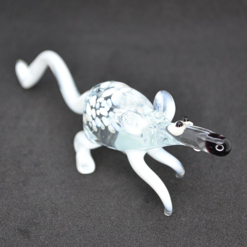 Blown Glass Mouse - Etsy