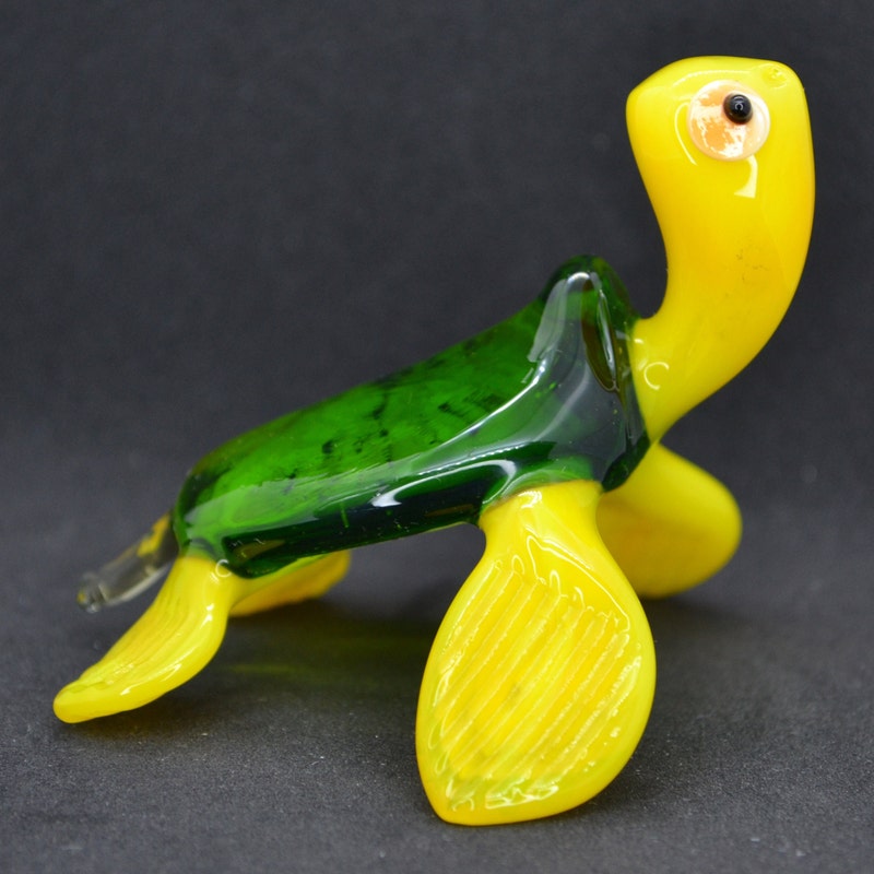 Art Glass Turtle - Etsy