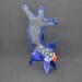 Glass Owl Figurines - Red Owl Home Decor - Blown Glass Owl Christmas ...