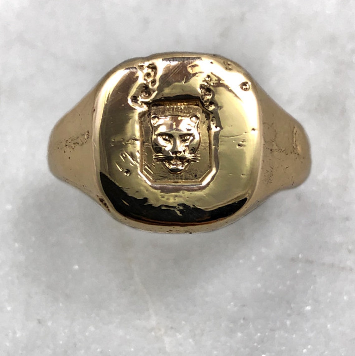 Hallmark Ring London Hallmark Gold Hallmark Ring - Etsy