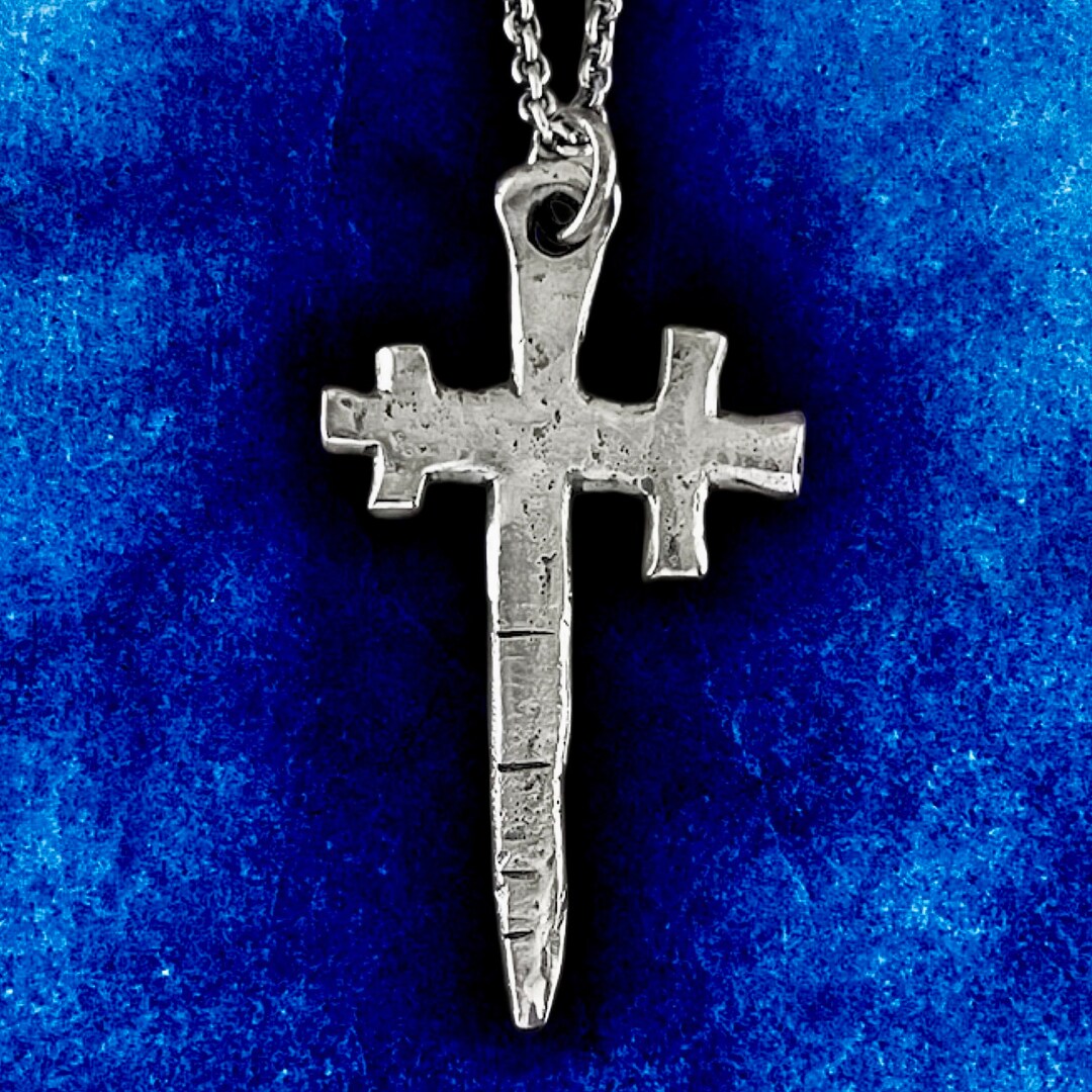 Medieval Cross, Silver Cross Pendant, Heraldic Cross,silver Cross ...