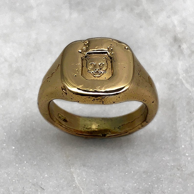 Hallmark Ring London Hallmark Gold Hallmark Ring - Etsy