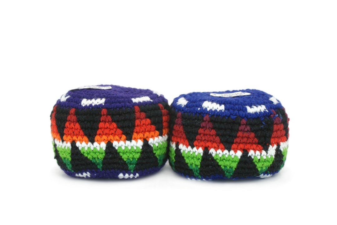 Set of 2, Soft Juggling Ball, Stress Ball, Fabric Ball, Footbag ...